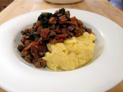 underground kitchen: Polenta in a rice cooker