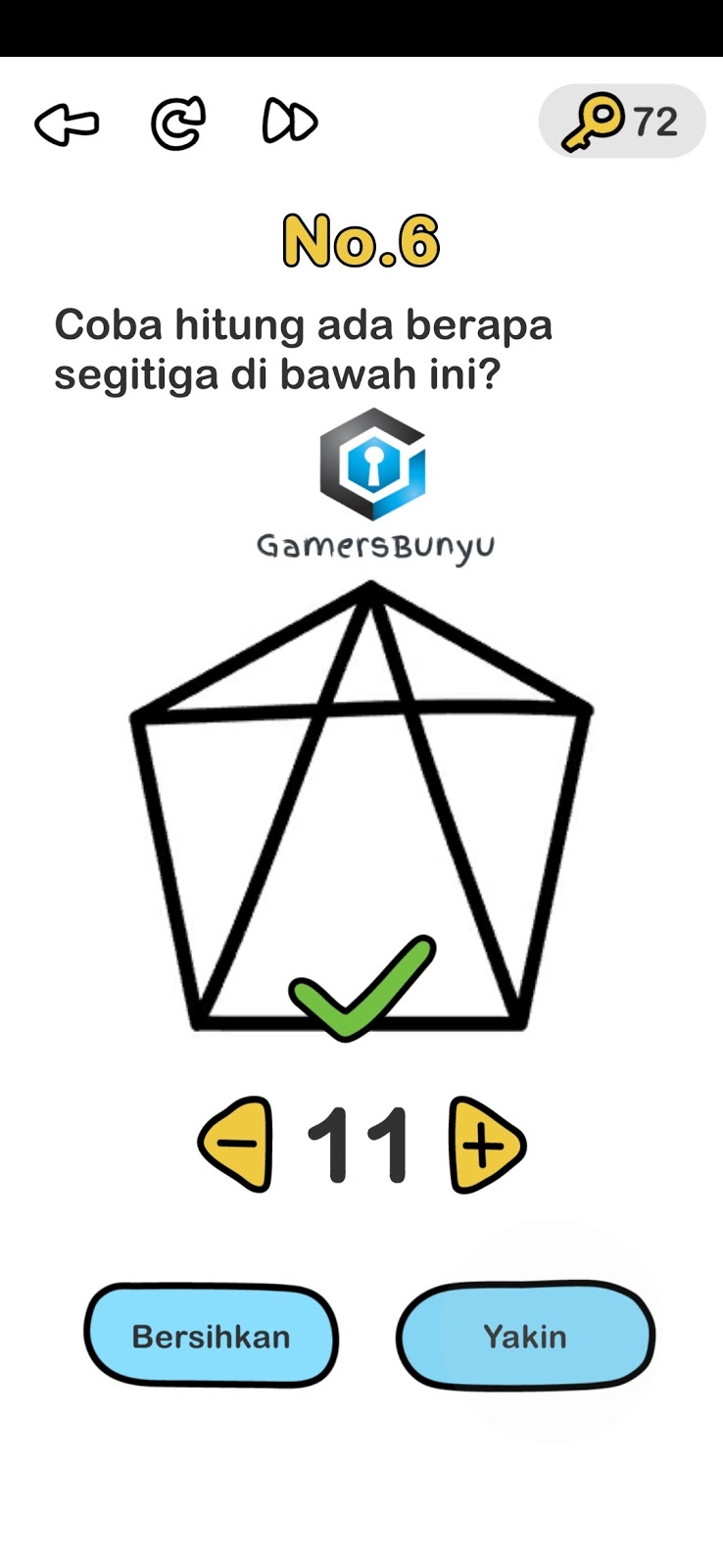 Jawaban Brain Out Level 1 2 3 4 5 6 7 8 9 10 - Gamers Bunyu