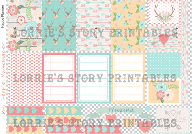Lorrie's Story: Happy Planner Printables - FREEBIE