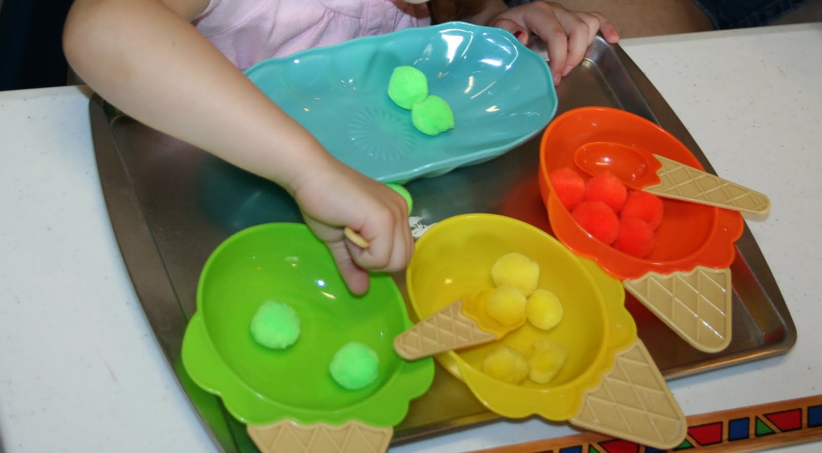 Our Country Road: Group Preschool-Spring Trays