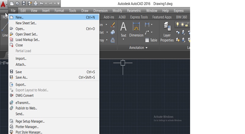 INTRODUCTION OF THE AUTOCAD
