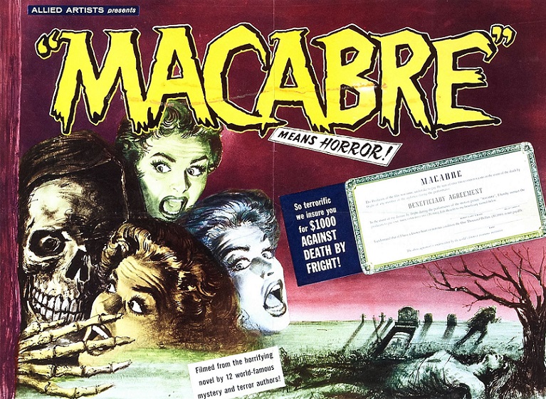 SPACE MONSTER: MACABRE aka MACABRO - 1958