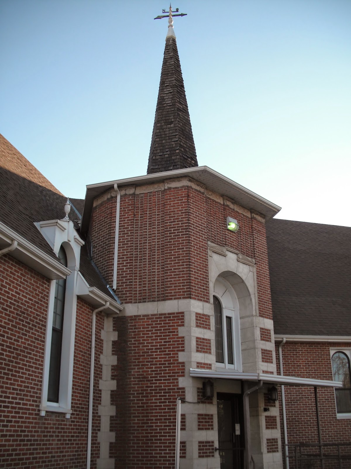 Historic LDS Architecture: Provo First Ward: Steeple Detail
