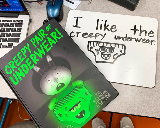 A Creepy Pair of Underwear Craftivity FREEBIE!