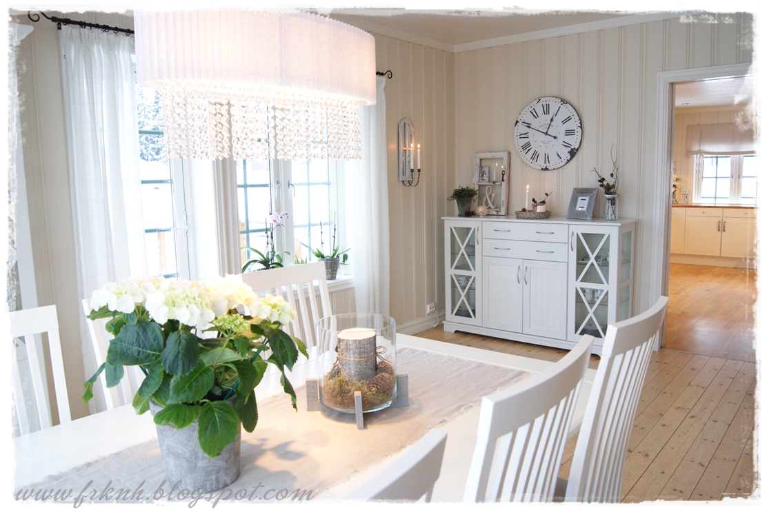 Frøken H: Spisestua vår