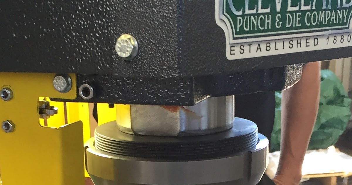 Cleveland Punch and Die Company Blog Page: Custom Gum Drop Punch