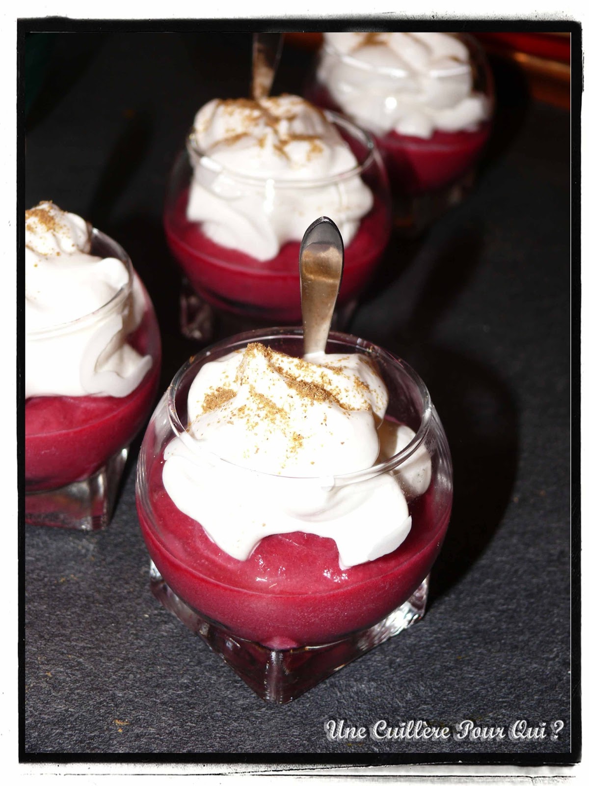 Une Cuillère Pour Qui?: Mousse de Betterave Chantilly au Cumin