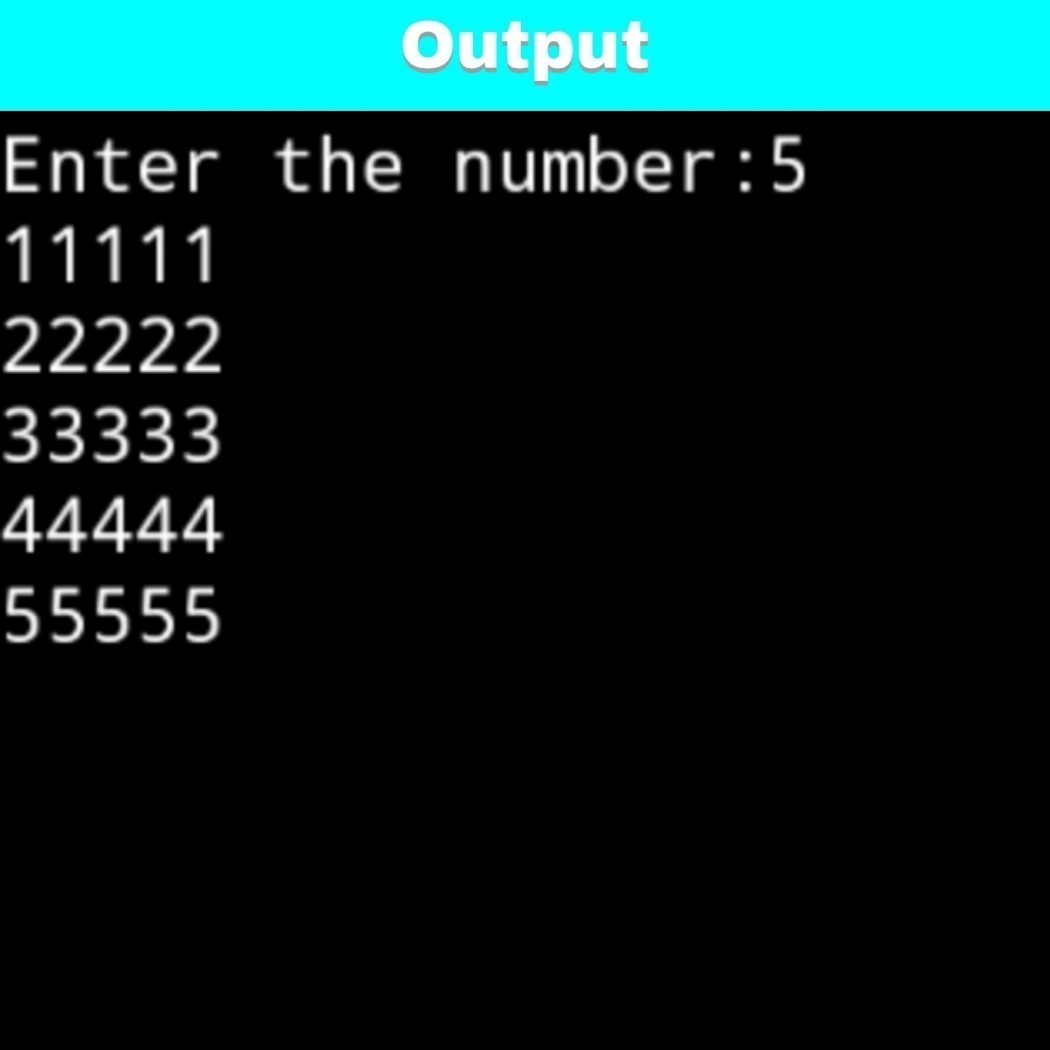 Codeforhunger C Program To Print Square Number Pattern 2 codeforhunger-c-program-to-print-square-number-pattern-2