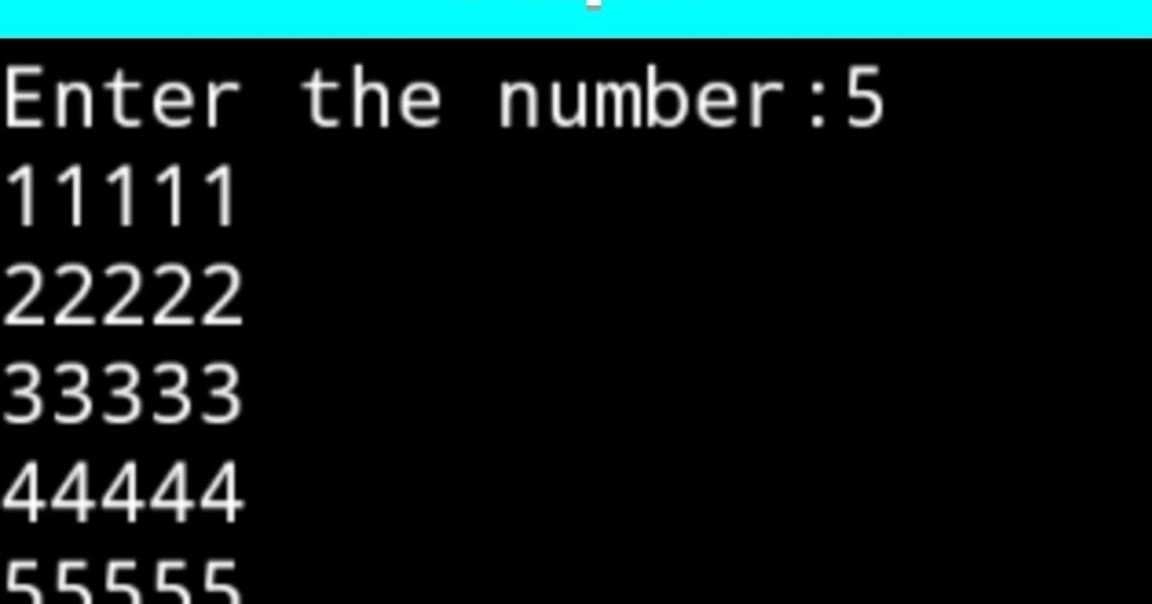 Codeforhunger Learn Coding Easily C Program To Print Square Number