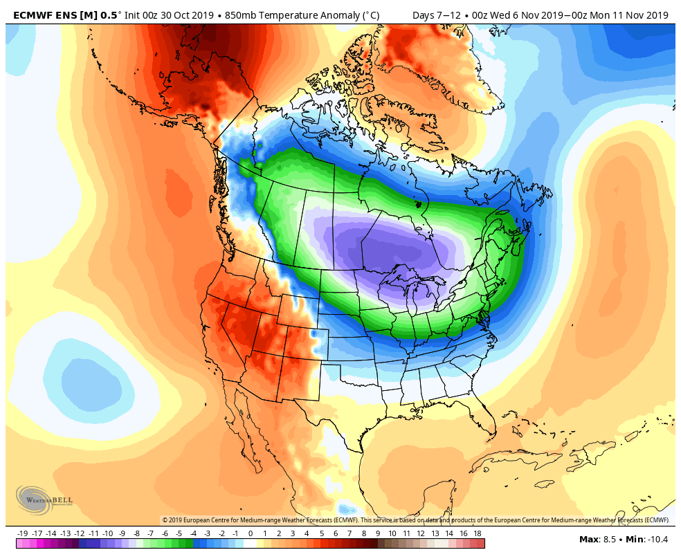 Weather Willy's Weather: Wednesday: Cold Pattern Incoming 1st Half of ...