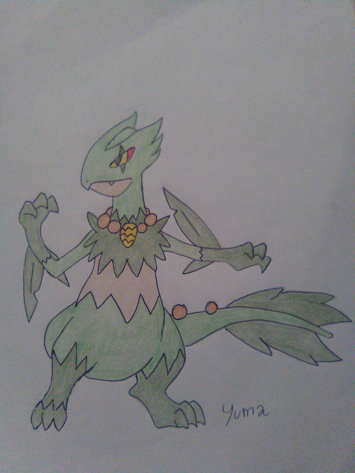 Crochet Fanatic: ZUMA THE SCEPTILE
