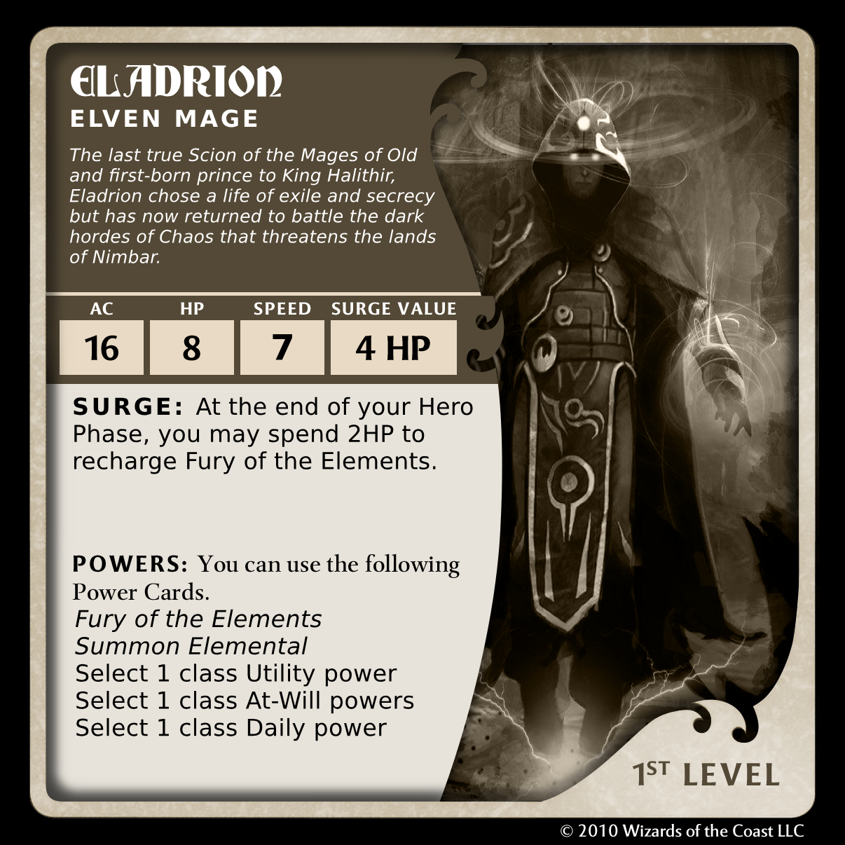 Dungeons and Dragons: The Mage Class