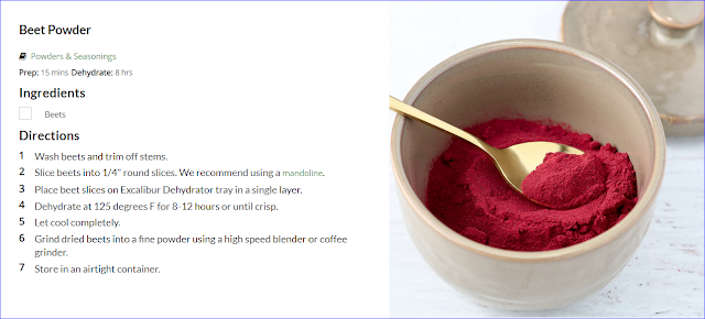 Dehydrating Made Simple Recipe Blog: Powders (fruit & veggie)