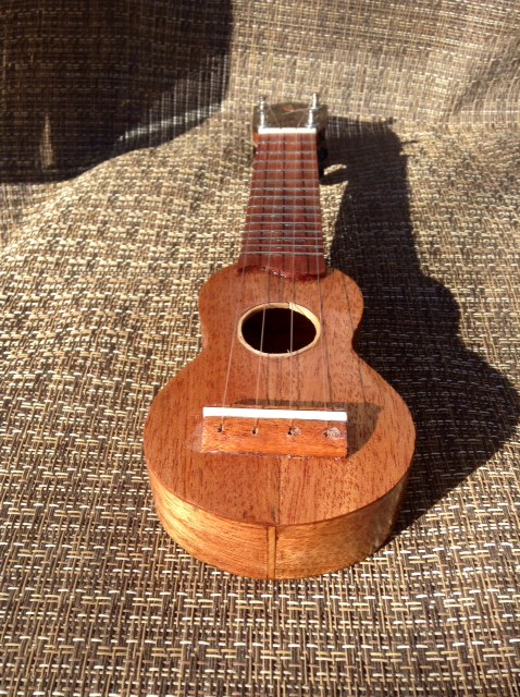Tiwi Mini Ukuleles: Daniel's miniature mahogany uke collection