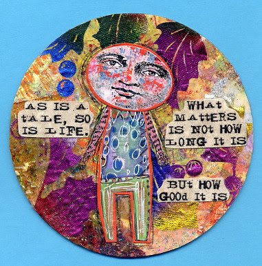 Joanna Grant Mixed Media Art: Small Format Art Samples