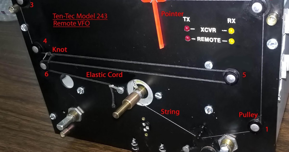 Science and Electronic Technology: Restring Ten-Tec Model 243 Remote ...