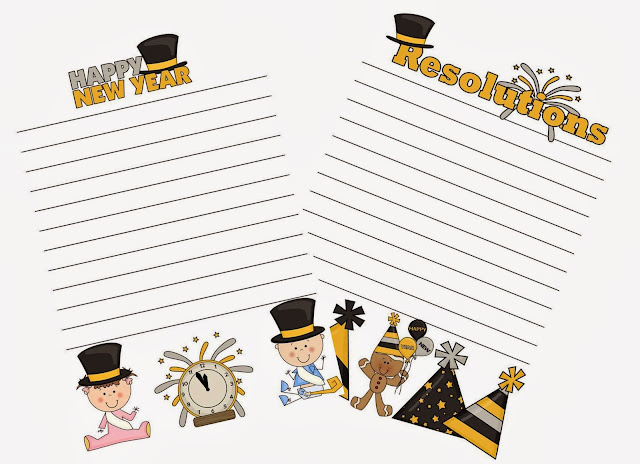Rockin' Teacher Materials: New Year Creative Writing - FREEBIE!
