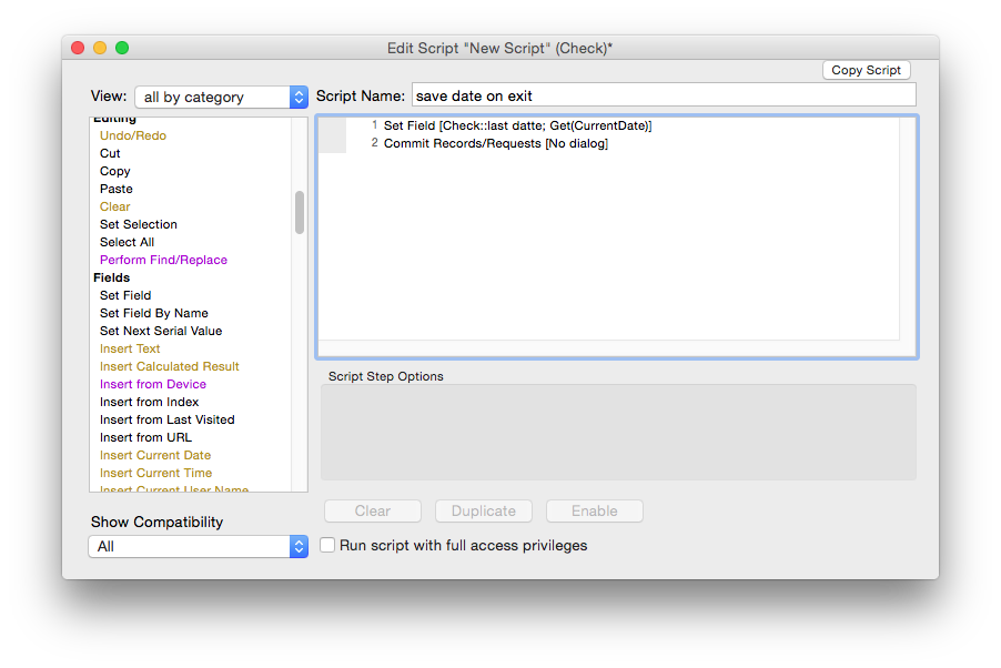 Run Script Database FMP run-script-database-fmp