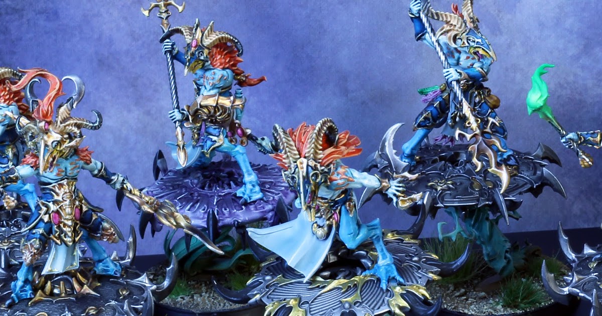 [Painting commission] Armée Tzeentch, aos. #1