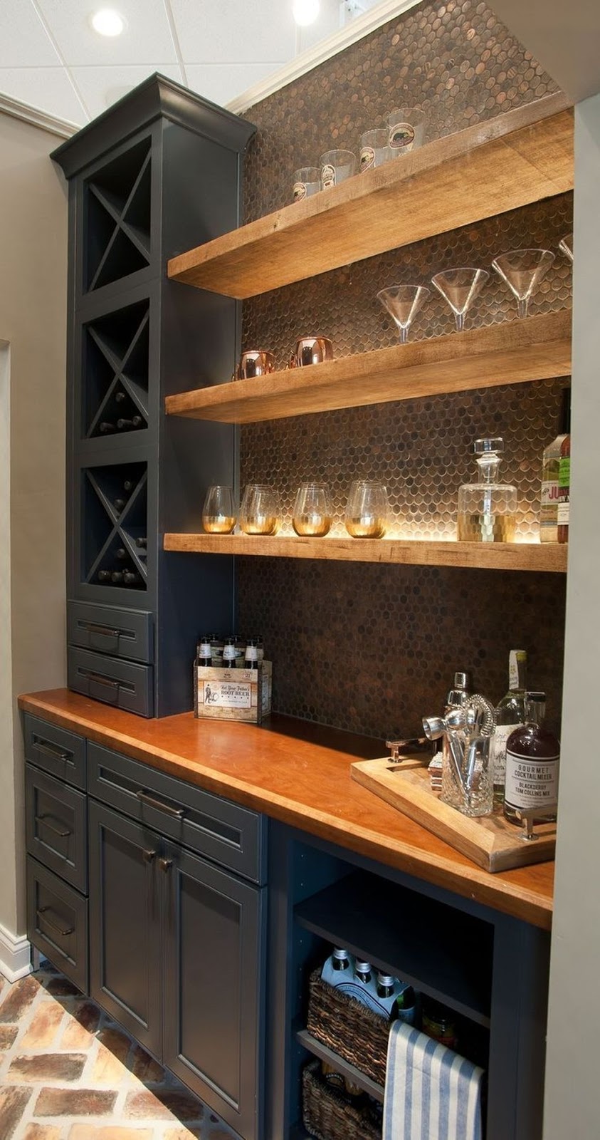 53 Affordable Mini Bar Design Ideas Inside Your Home | ARA HOME