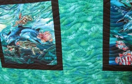 Cathy Tomm Quilts: Sea Life Quilt