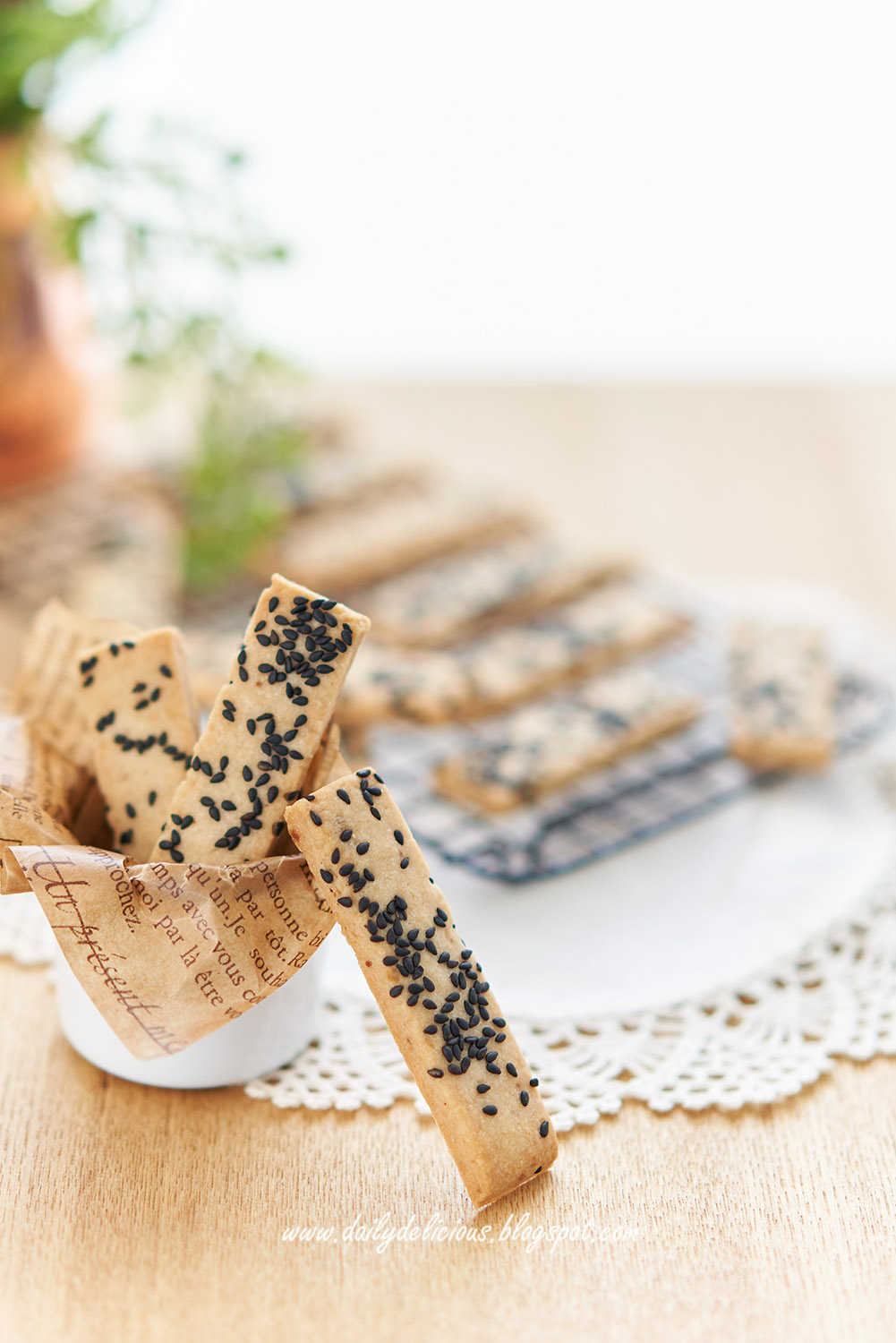 dailydelicious: Sesame Cookies