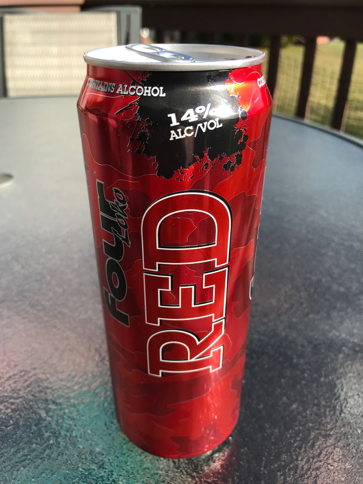 Malt Beverage Of The Week - Four Loko Red