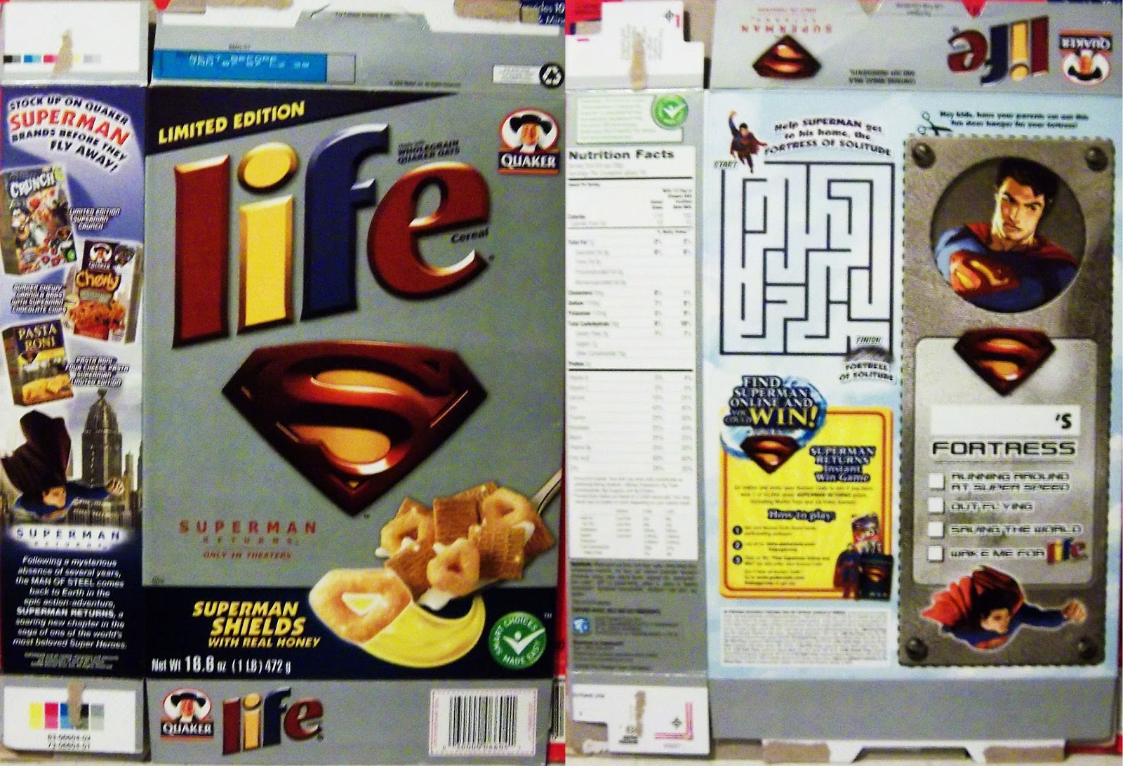 Cereal Box Price Guide Cereal Box Collecting by Pez Outlaw: Quaker ...