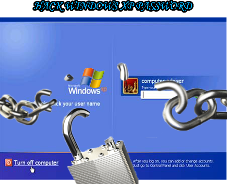 Hack Windows XP Password Without Any Software