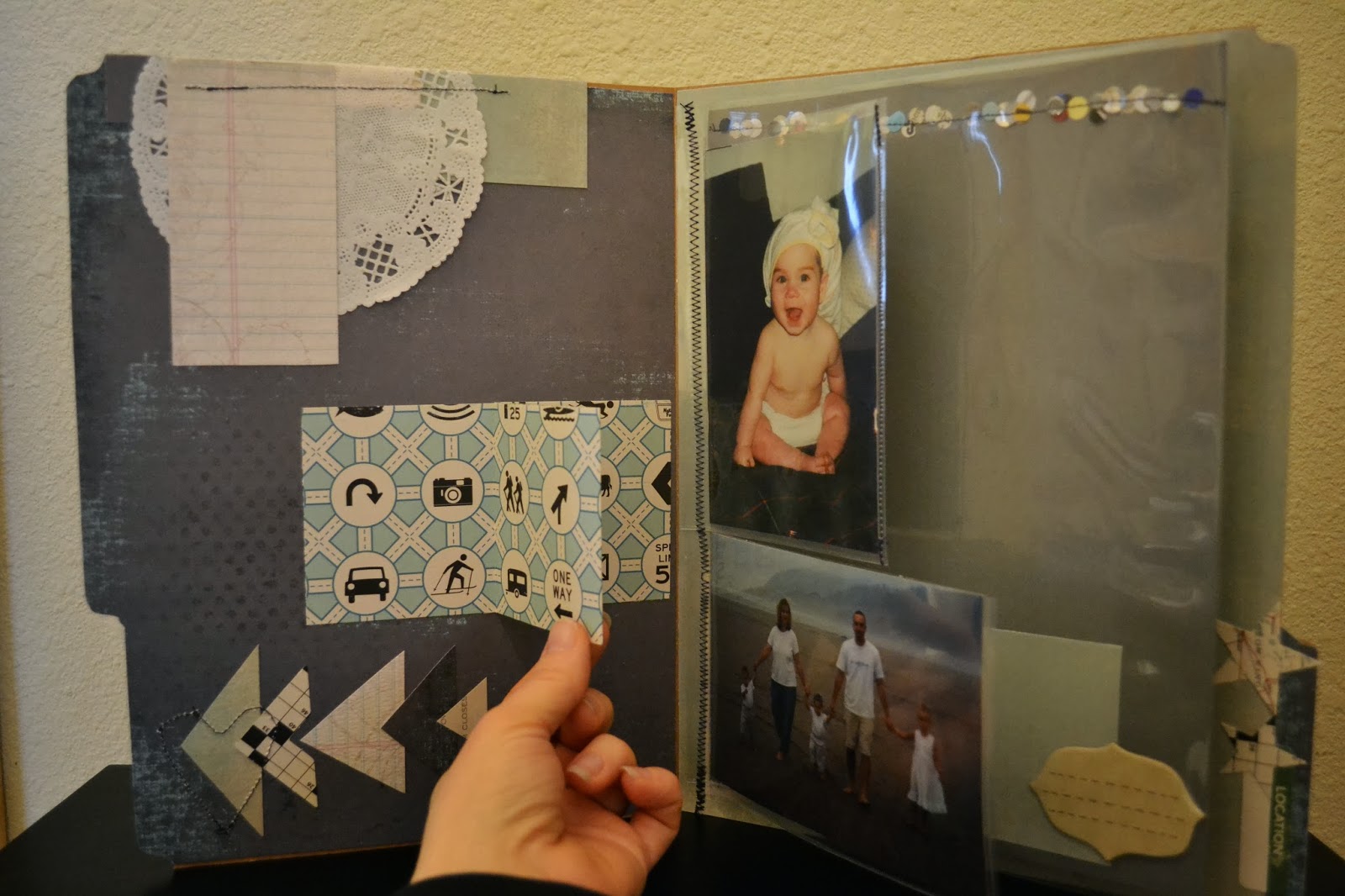 Boy File Folder Album