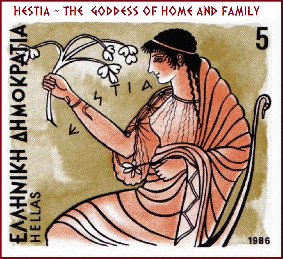 Greek Asia: HESTIA ~ THE GREEK GODDESS OF HOME AND FAMILY