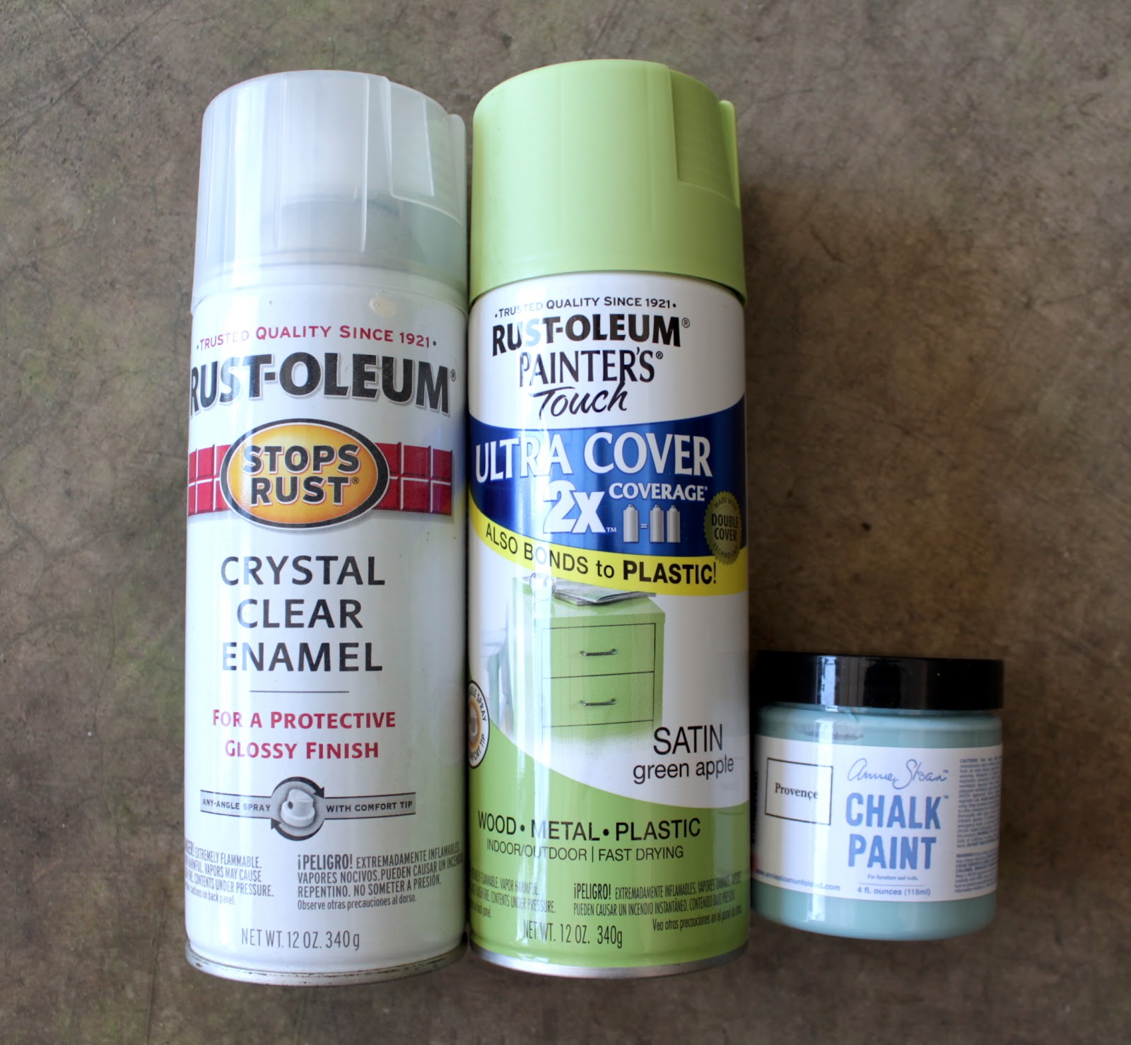 Spray Painted Green Chair - Infarrantly Creative