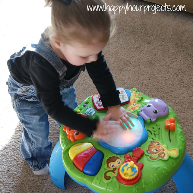 Leap Frog Animal Adventure Learning Table Review - Happy Hour Projects