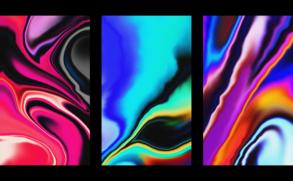 Free Colorful Abstract Liquid Background