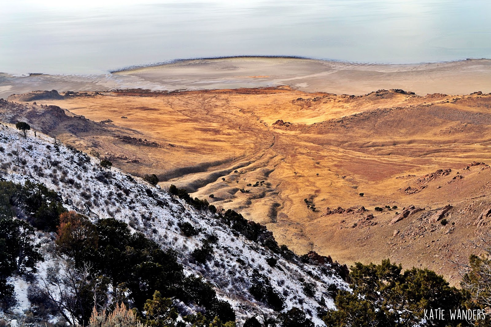 Katie Wanders : Frary Peak Trail, Antelope Island