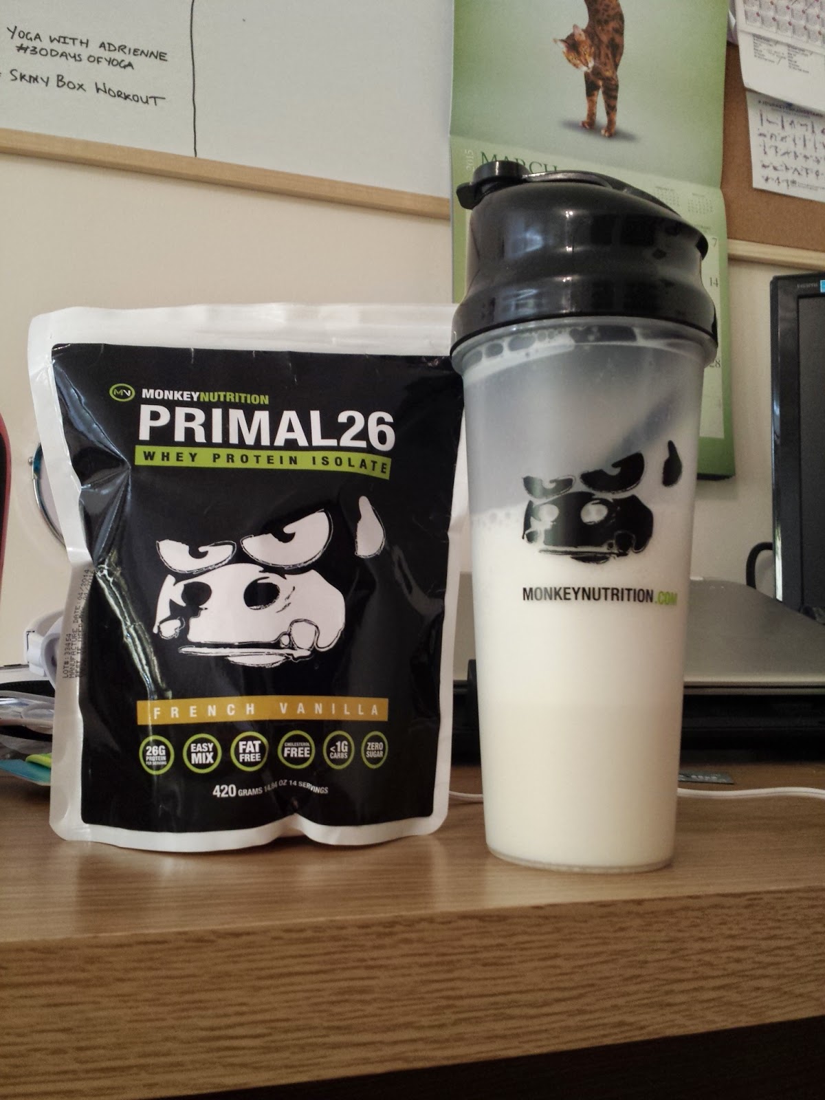 Laura: Fat to Fit: Review // Monkey Nutrition // Primal26 Whey Protein ...