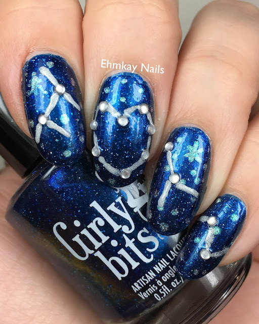 ehmkay nails: Love Constellation Nail Art