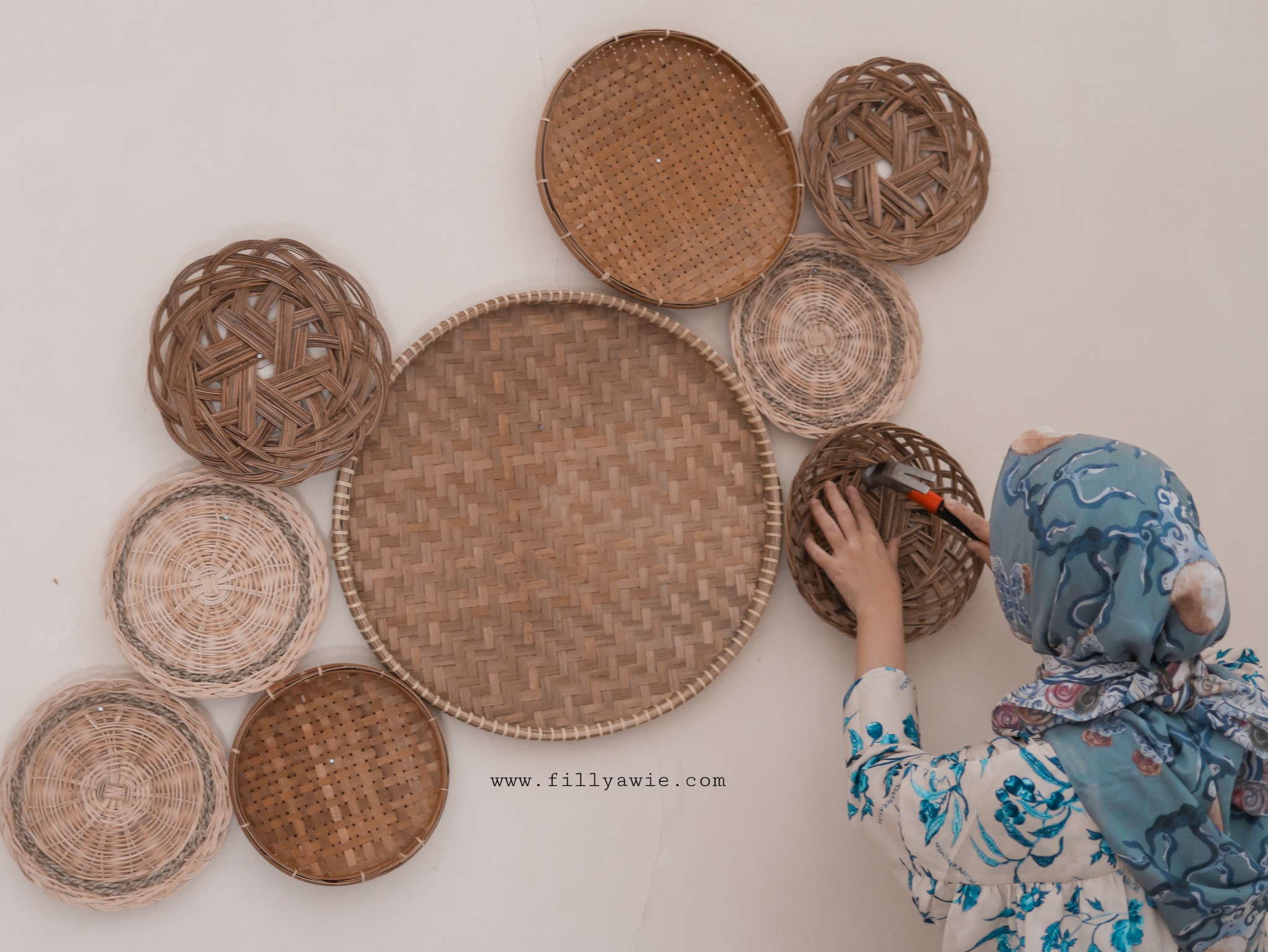 DIY Membuat Dekorasi Dinding Murah Meriah dan Instagrammable dari ...