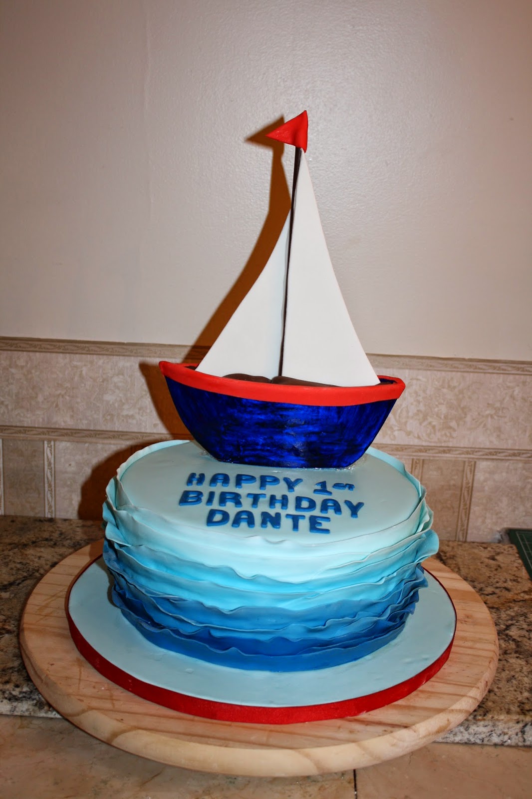 The Sugarcraft Place: Sail boat cake