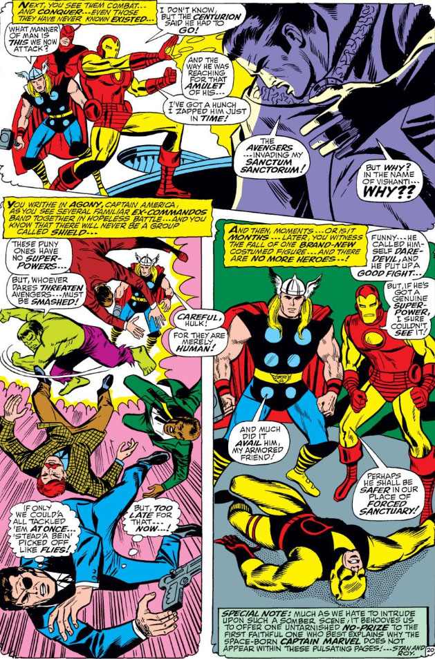 The Peerless Power of Comics!: The Scarlet Centurion Strikes!