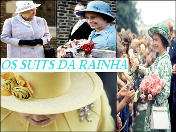 Os suits da Rainha Elizabeth II - Vintage Iz