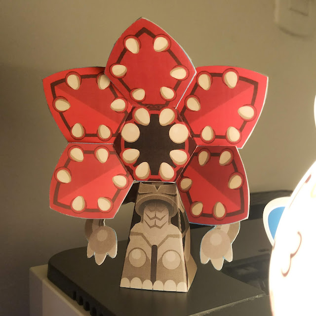 Mini Papercraft: 70 - Demogorgon // Stranger things
