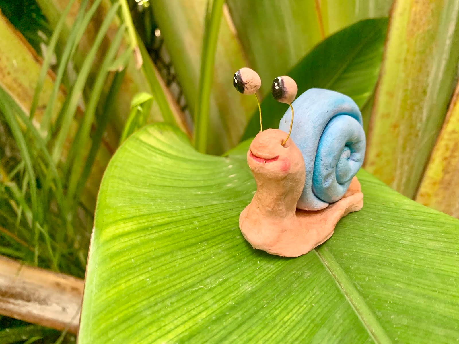 Polymer Clay Snails