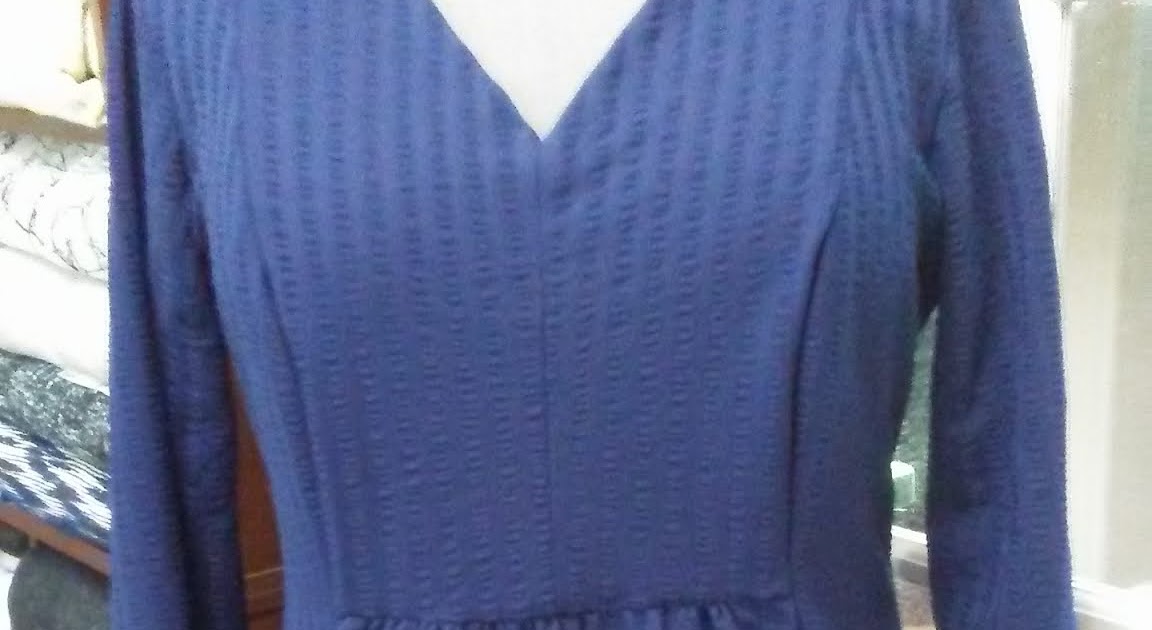 Sew Plus: Itch to Stitch Celeste Dress v4 Navy