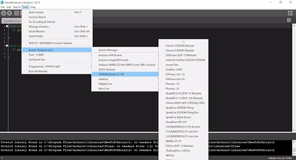 Cara Install Board ESP8266/NodeMCU di Arduino IDE - Mahir Elektro Cara Install Board ESP8266/NodeMCU di Arduino IDE - Mahir Elektro