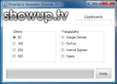 Free ShowUp Generator