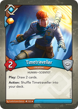 Understanding Keyforge: A look at Timetraveller