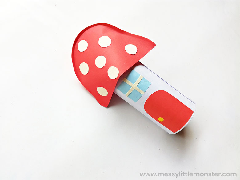 Mushroom Fairy Garden House Craft - Messy Little Monster