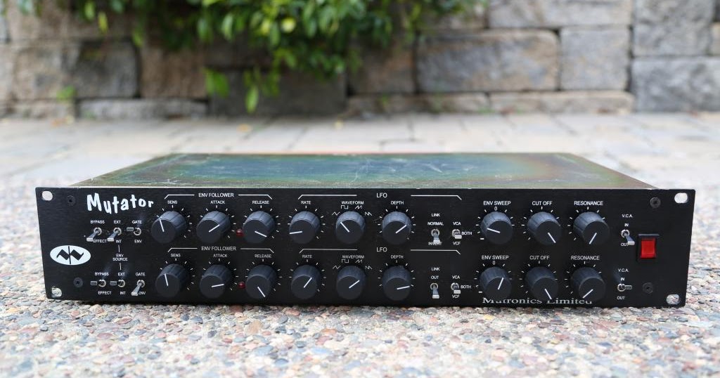 MATRIXSYNTH: Mutronics Mutator Stereo Analog Filter SN 96-8-145