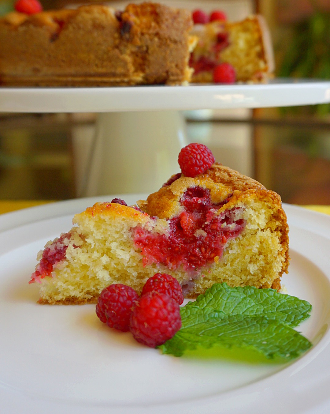 Healthy and Gourmet: Raspberry Cake